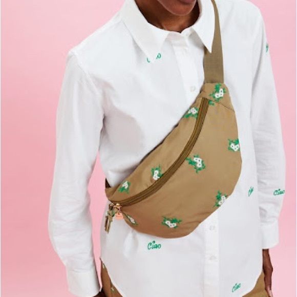 Clare V | Bags | Rare Clare V X Monoprix Banane Daisy Embroidered Fanny Pack | Poshmark